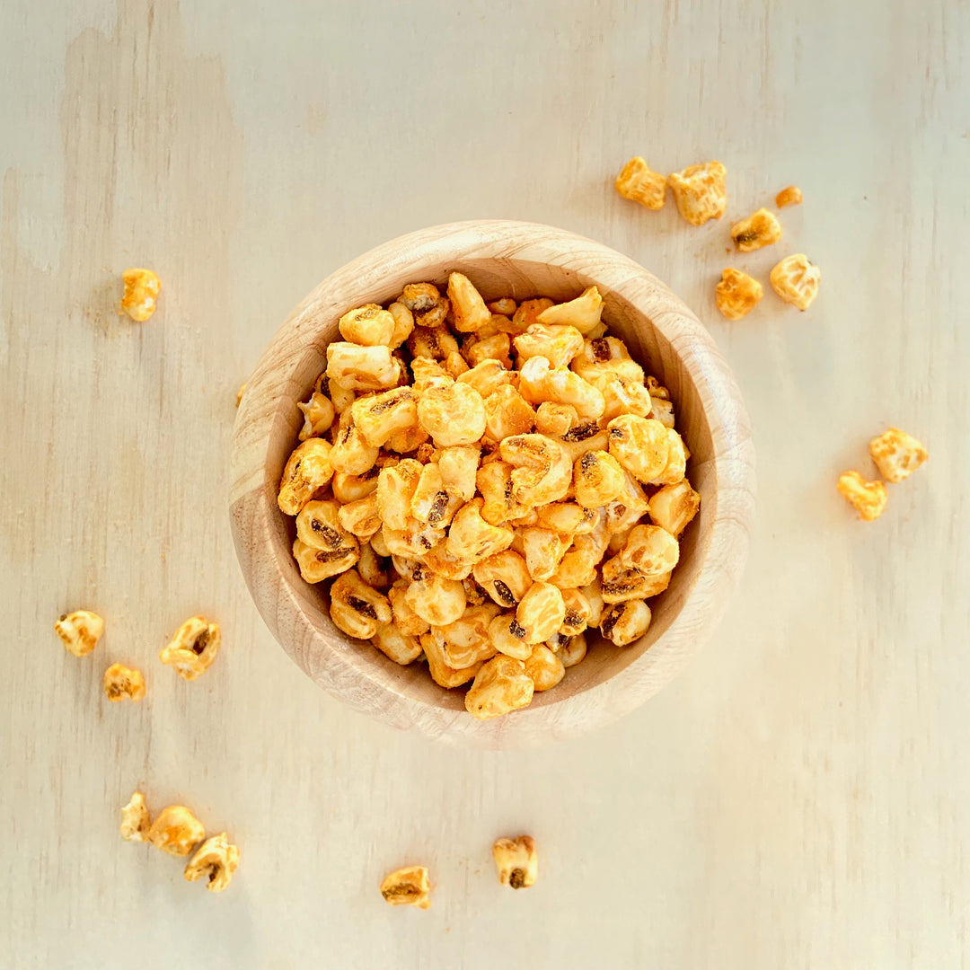 Maicitos inflados con vapor - Carmeluz