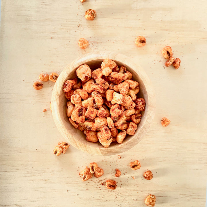 Maicitos inflados con vapor - Carmeluz